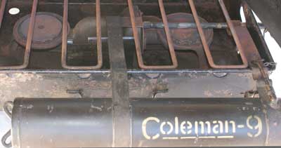 Coleman US stoves – until early 30s – The Terrence Marsh Lantern Gallery
